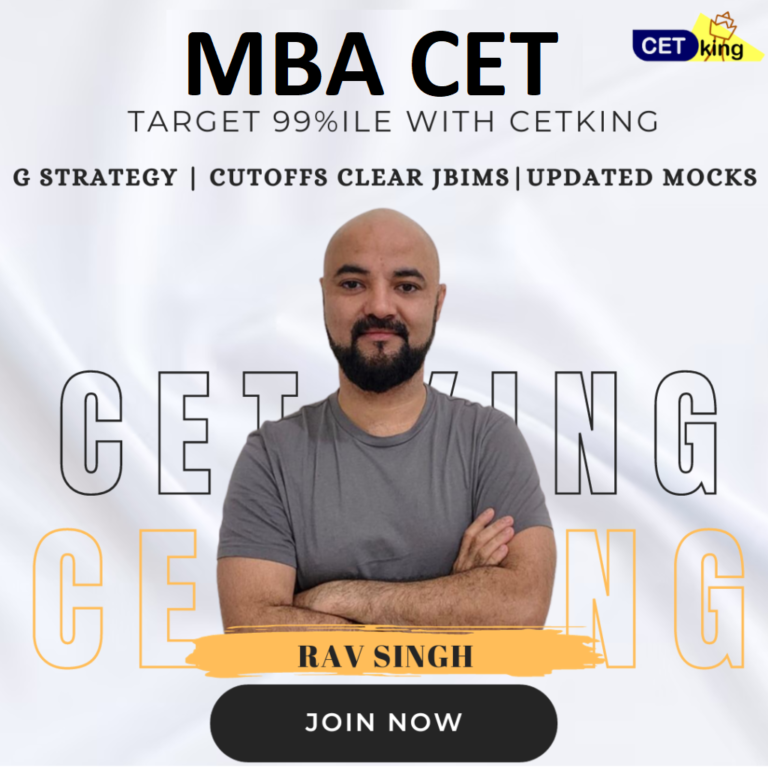 MBA CET 2025 Best Mock Strategy – Cetking.com